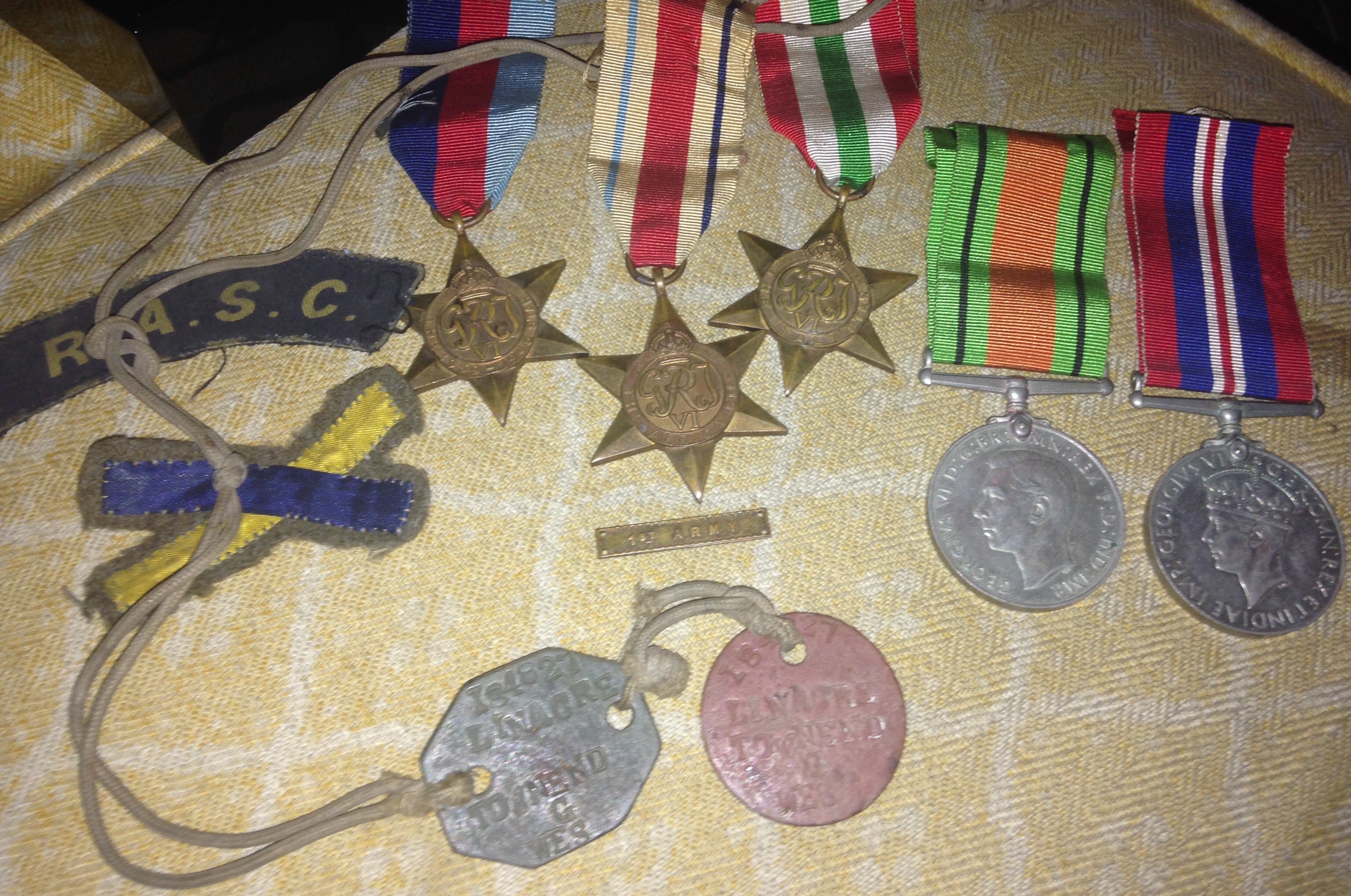 1st Army Medal Group with Name. - Great Britain: Research ...