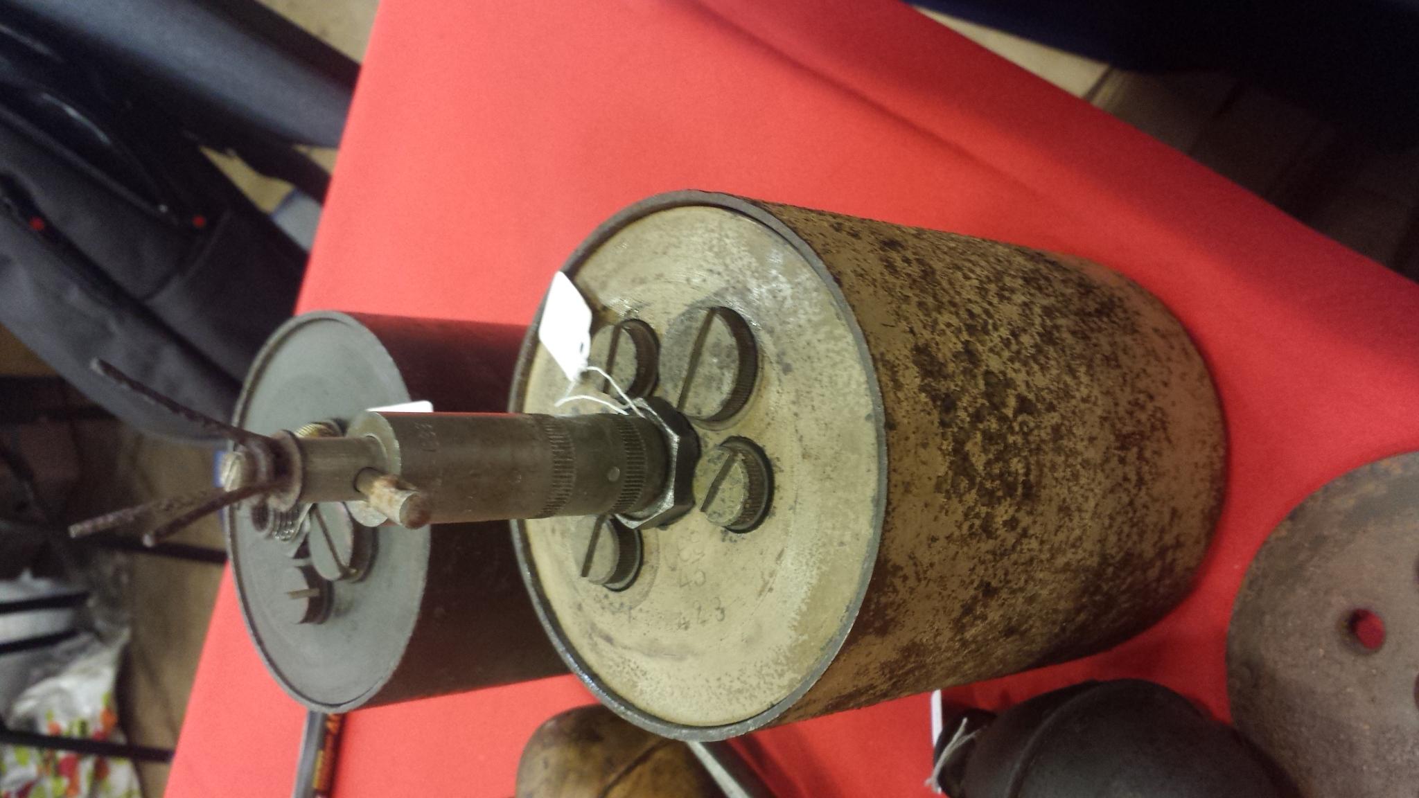 German S-Mine Bouncing Betty at Show - Germany: Third Reich: Uniforms ...