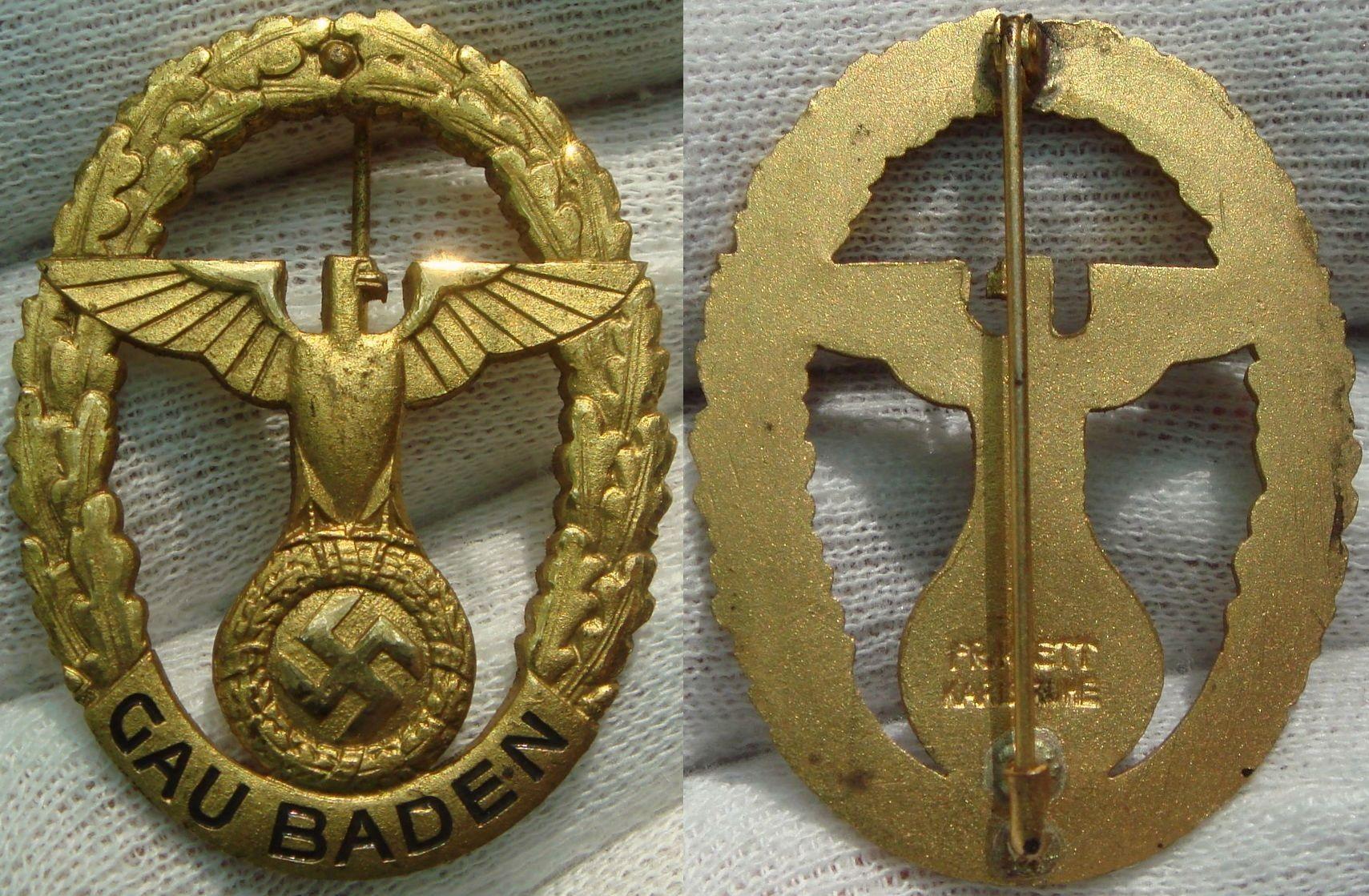 Gau Badges - Page 2 - Germany: Third Reich: Organisational Membership ...