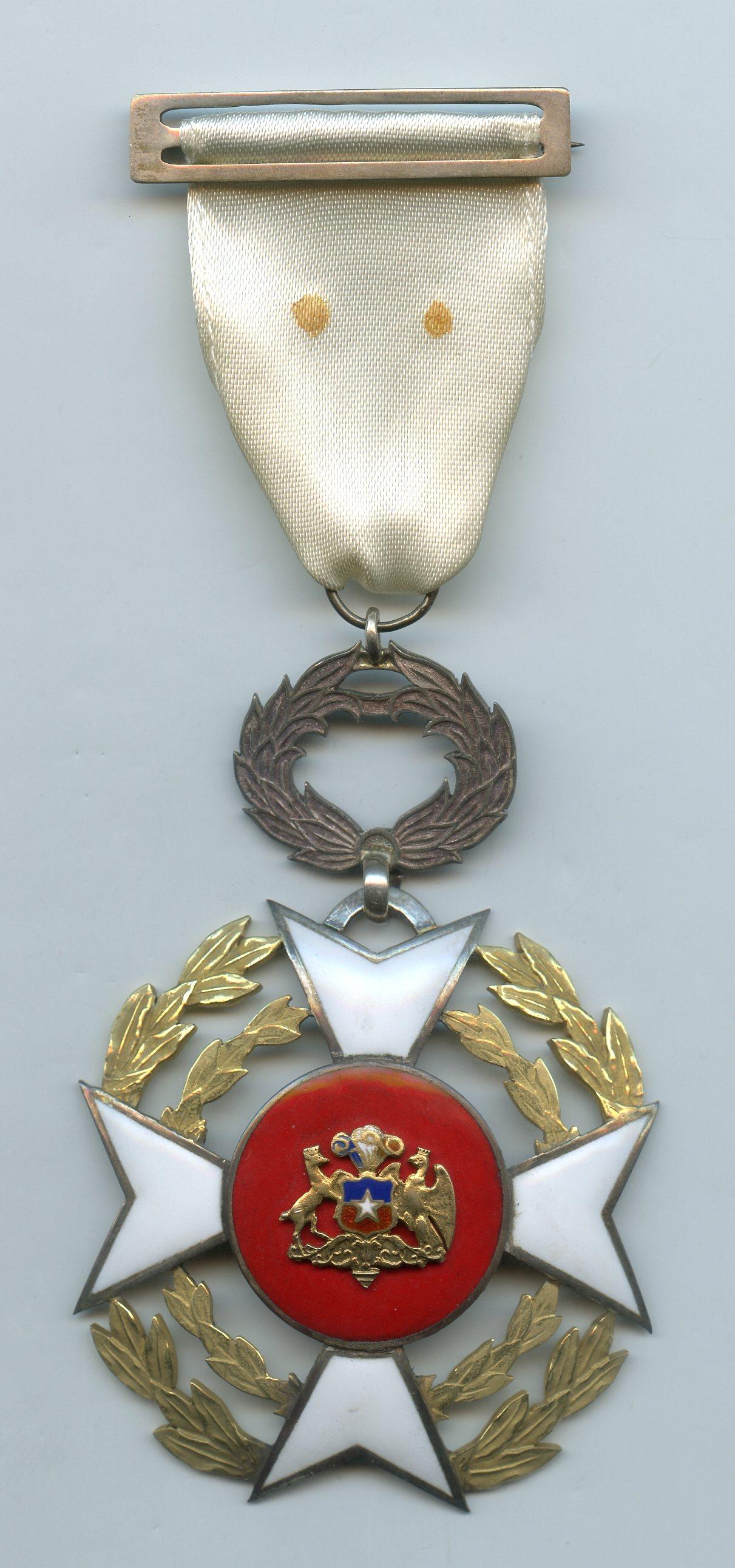 CHILE UNRECORDED MILITARY AWARD from PINOCHET ERA - South America ...