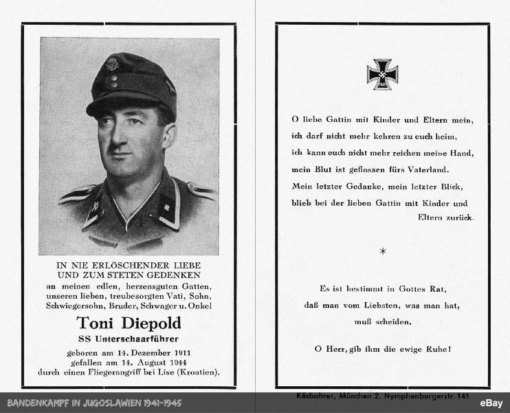 Photos of soldiers of the 7th SS Prinz Eugen - Germany: Third Reich ...