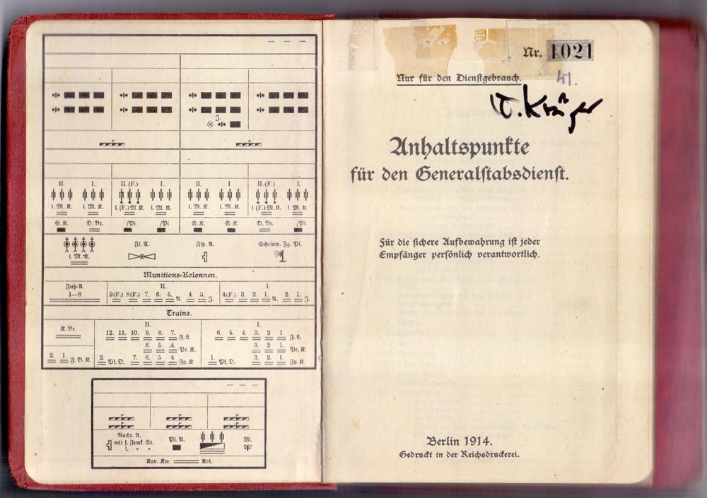 German Tactical Symbols 1914 - Germany: Imperial: Rick (Research ...