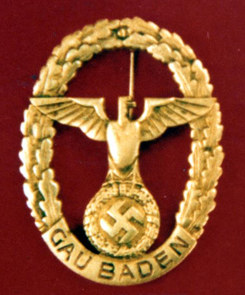 Baden gold Gau Badge? - Germany: Third Reich: Organisational Membership ...