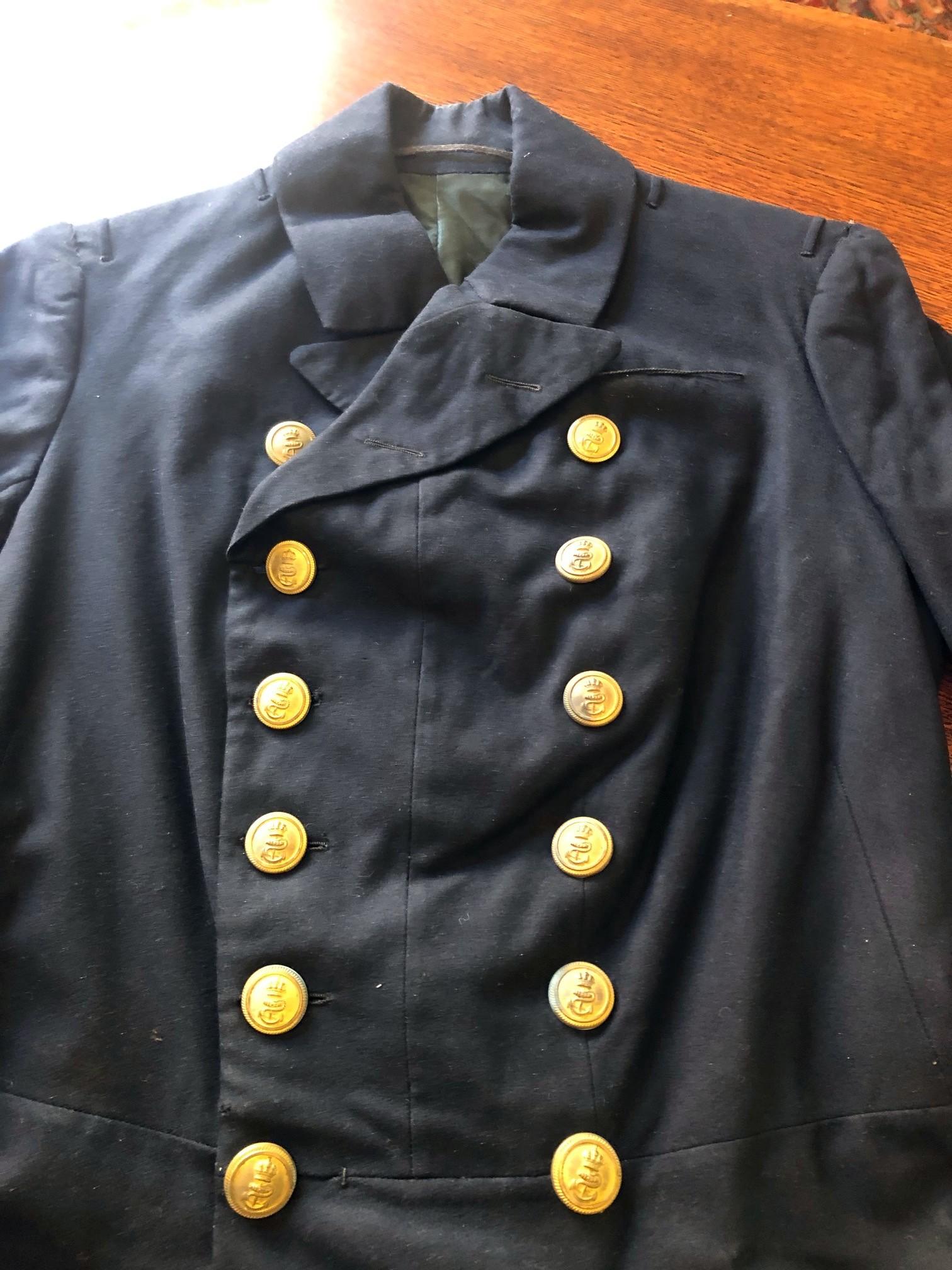 Royal Navy Frock Coat ... What age? - Great Britain: Militaria: Badges ...