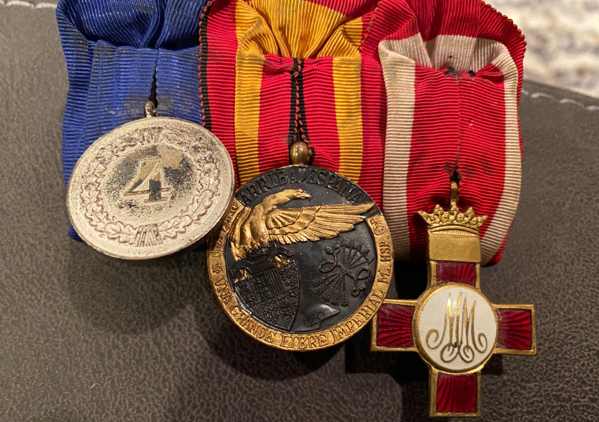 Condor legion medal bar - Wehrmacht Medals, Decorations & Awards ...