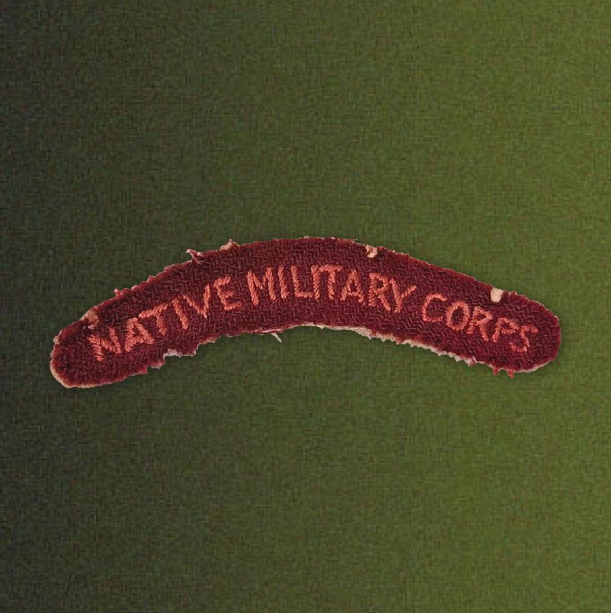 Help needed with Native Military Corps shoulder title - British Empire ...