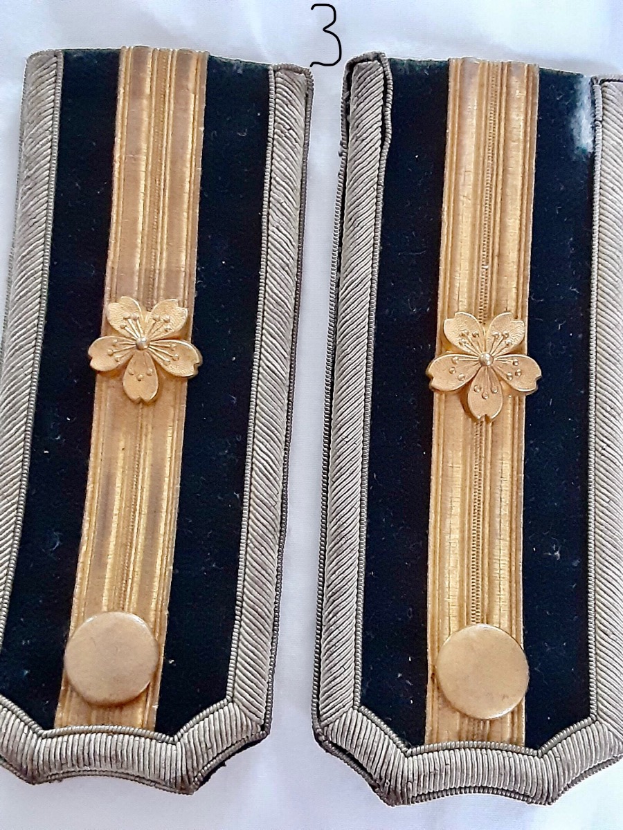 Help please with identifying shoulder boards - Japan - Gentleman's ...
