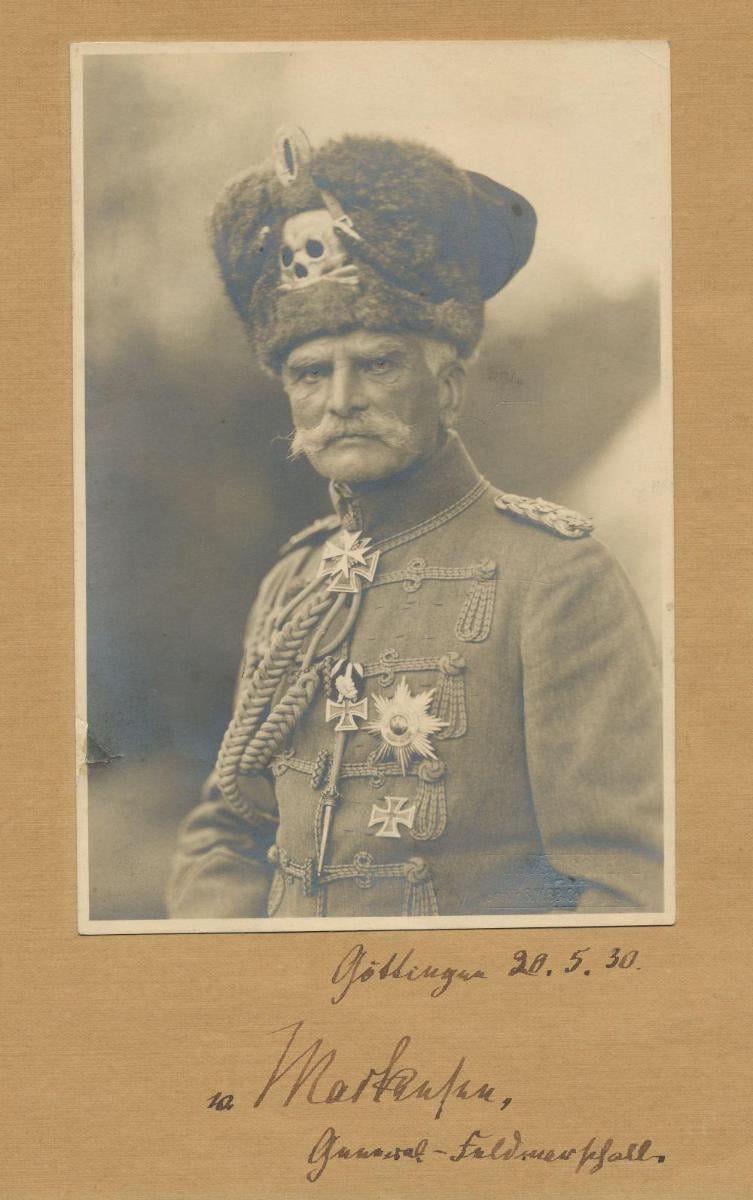 Looking for a list of: Generalfeldmarschall August von Mackensen ...
