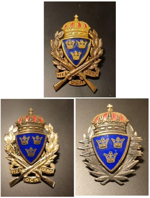 Sweden Badges - to identify - Northern European & Baltic States ...
