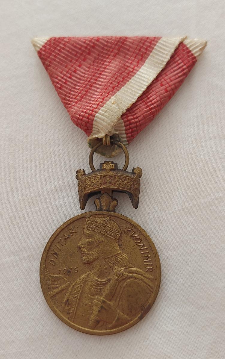 medal crown of King Zvonimir - Southern European & Balkan States ...