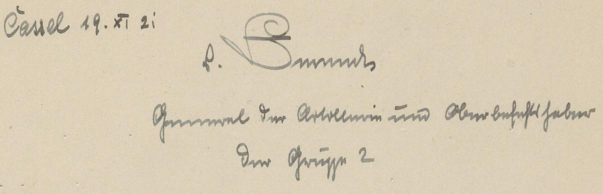 Berendt, Richard von - Germany: All Eras: Signature Database ...
