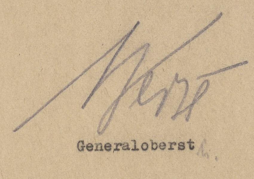 Weise, Hubert - Germany: All Eras: Signature Database - Gentleman's ...