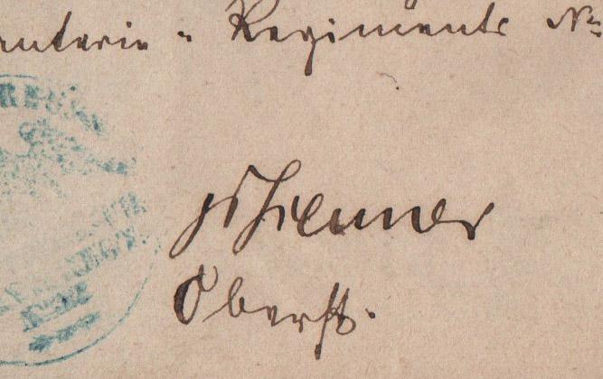 Zeuner, Ferdinand von - Germany: All Eras: Signature Database ...