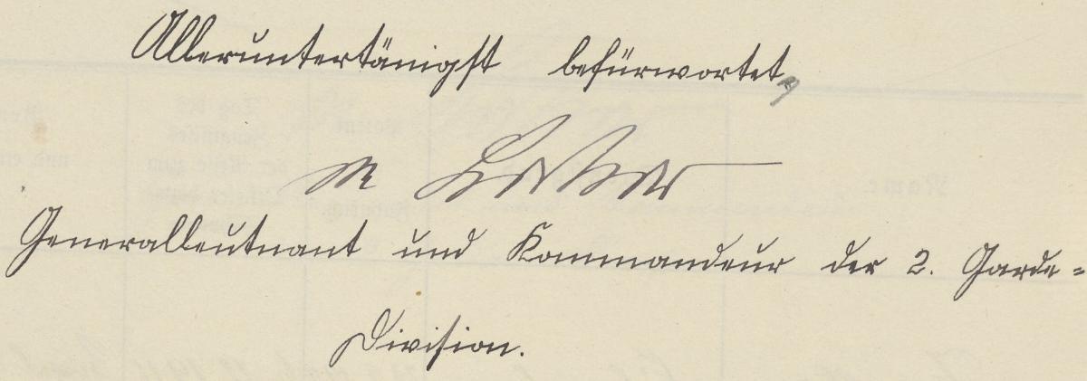 Lochow, Ewald von - Germany: All Eras: Signature Database - Gentleman's ...