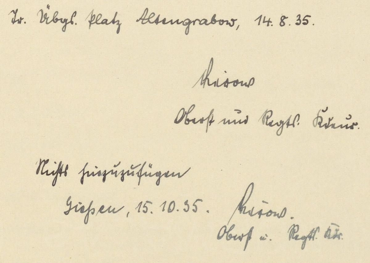Vierow, Erwin - Germany: All Eras: Signature Database - Gentleman's ...
