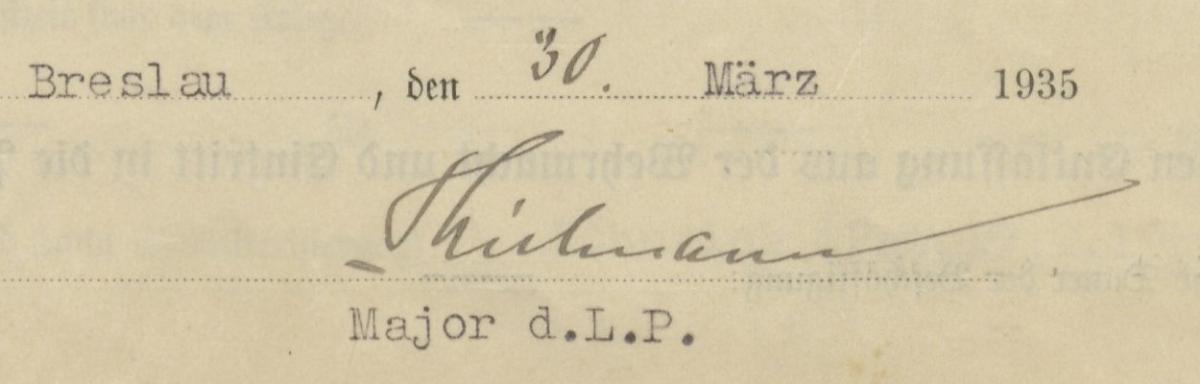 Thielmann, Alfred - Germany: All Eras: Signature Database - Gentleman's ...