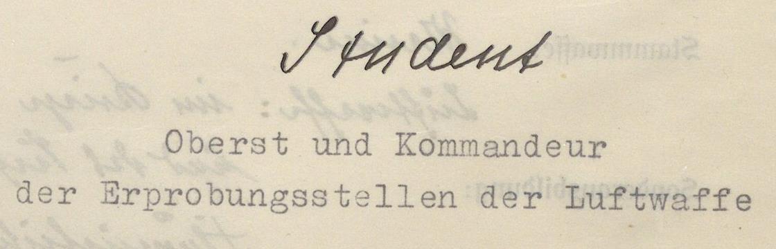 Student, Kurt - Germany: All Eras: Signature Database - Gentleman's ...