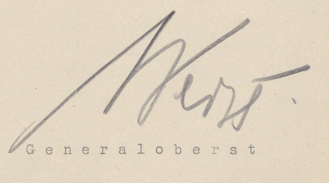 Weise, Hubert - Germany: All Eras: Signature Database - Gentleman's ...