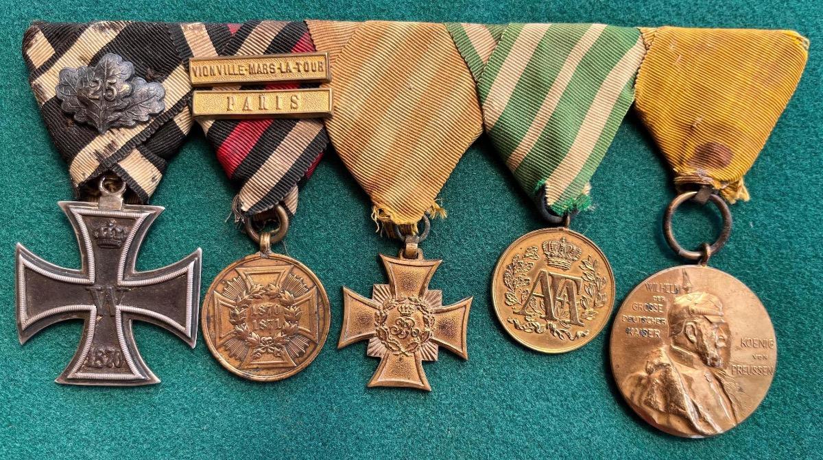 Some of my Kingdom of Saxony Medal Groups - Germany: Imperial: The ...