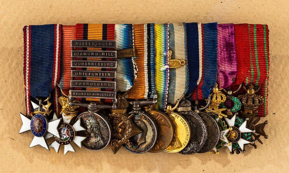 Unusual / Unique Medal Groups - Great Britain: Orders, Gallantry ...