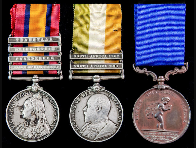 Bronze successful RHS to Shoe-Smith J Milne 12th Lancers Boer War ...