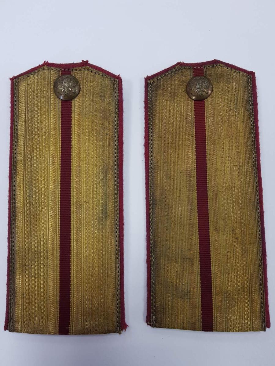RIA officer's shoulder boards - Russia: Imperial - Gentleman's Military ...