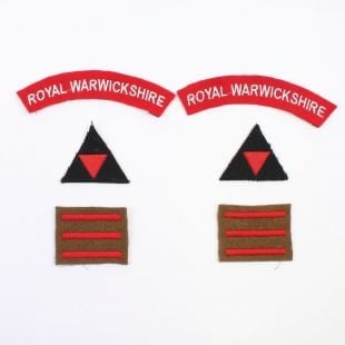 WW2 Battledress: 1944-45 insignia placement - Great Britain: Militaria ...