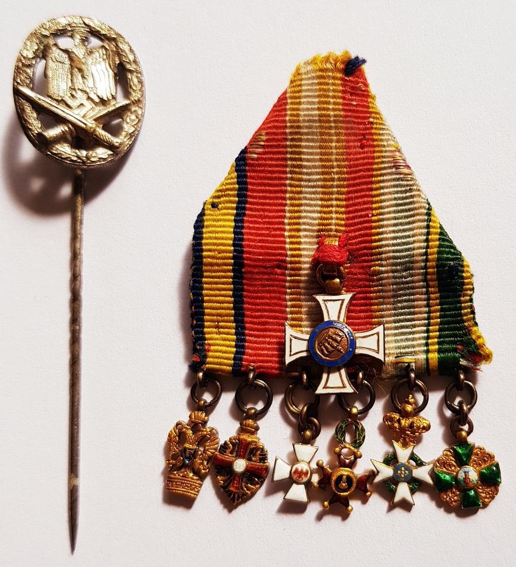 Miniature bar - Germany: Imperial: The Orders, Decorations and Medals ...