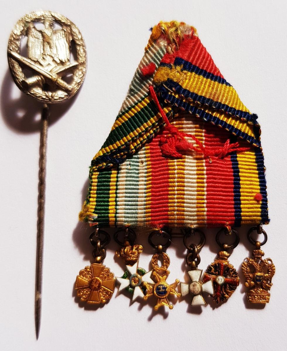 Miniature bar - Germany: Imperial: The Orders, Decorations and Medals ...