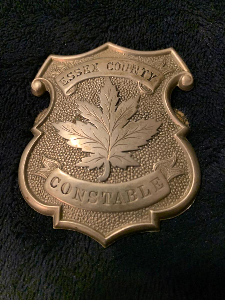 ESSEX COUNTY CONSTABLES BADGE - Great Britain: British & Colonial ...