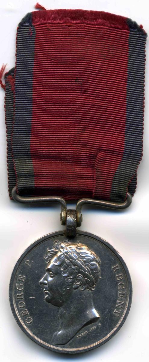 2. Light Battilon King´s German Legion Waterloo Medal - Napoleonic Wars ...