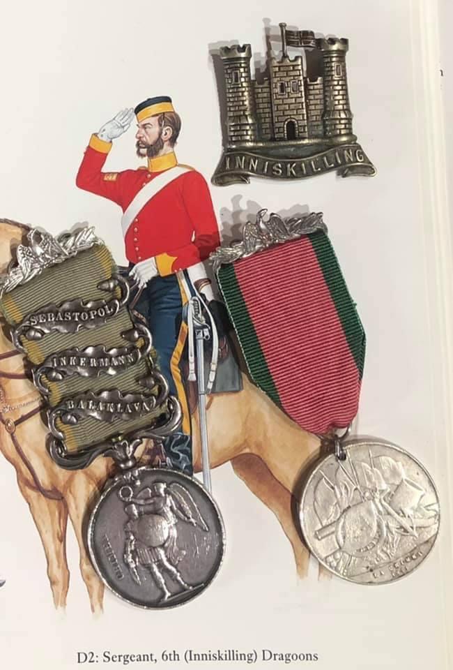Crimea medal, officially named, confirmed Heavy brigade charger - Great ...