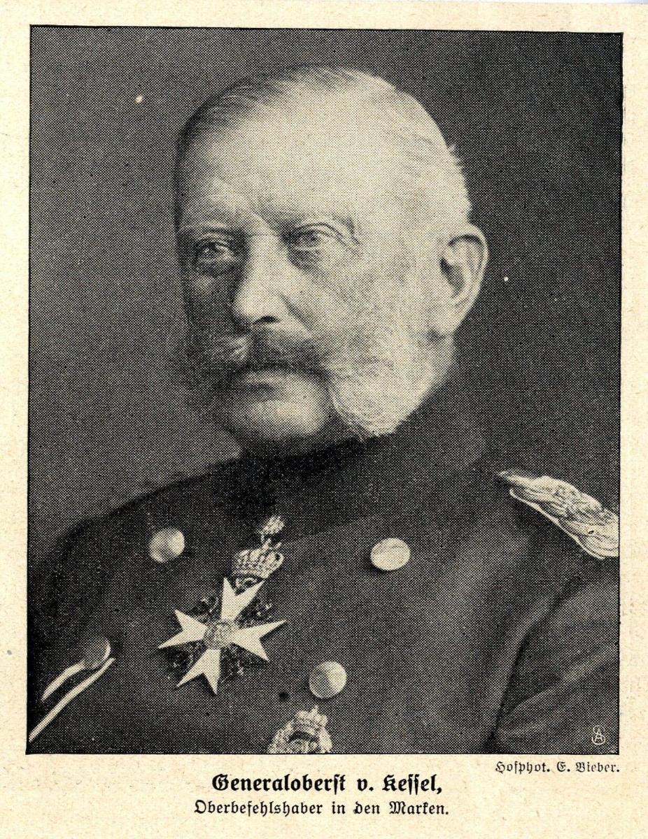 GO Gustav Emil Bernhard Bodo von Kessel - Germany: Imperial: The Orders ...