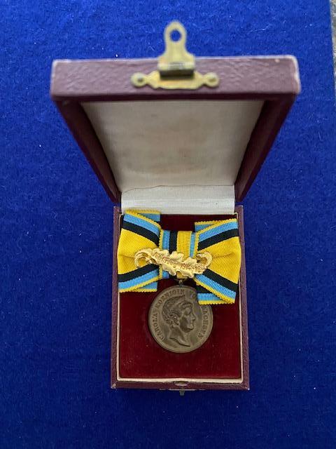 Saxon Carola Medal - Germany: Imperial: The Orders, Decorations and ...