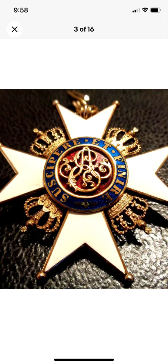 Hannover Commander’s Cross - Germany: Imperial: The Orders, Decorations ...
