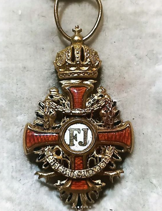 Miniature of the Order of Franz Joseph - Austro-Hungarian Empire ...