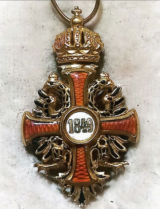 Miniature of the Order of Franz Joseph - Austro-Hungarian Empire ...