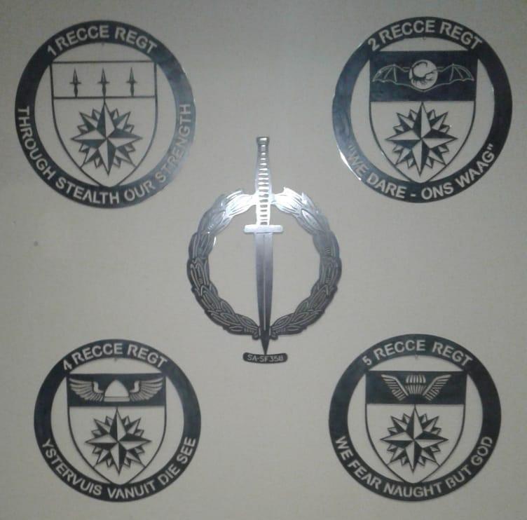 South African Special Forces Logo 11009 South African 5 Special Forces