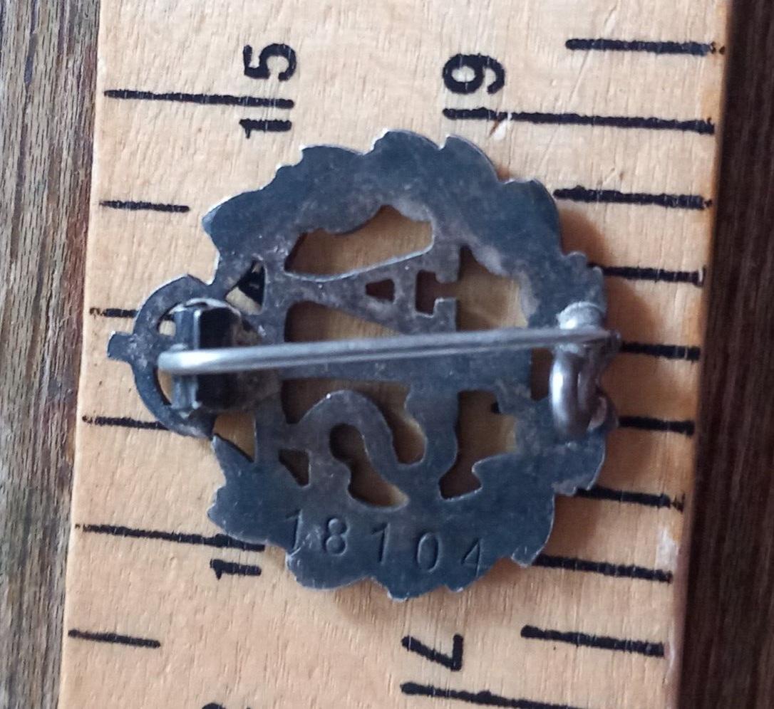 ATS lapel badge with serial number, anyone know why? - Great Britain ...