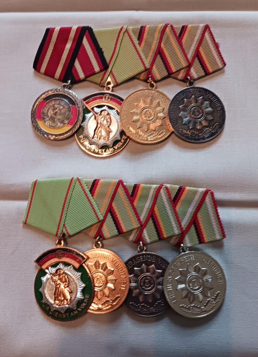 Couple More DDR Medal Bars - Germany: Post 1945: Bundesrepublik & DDR ...
