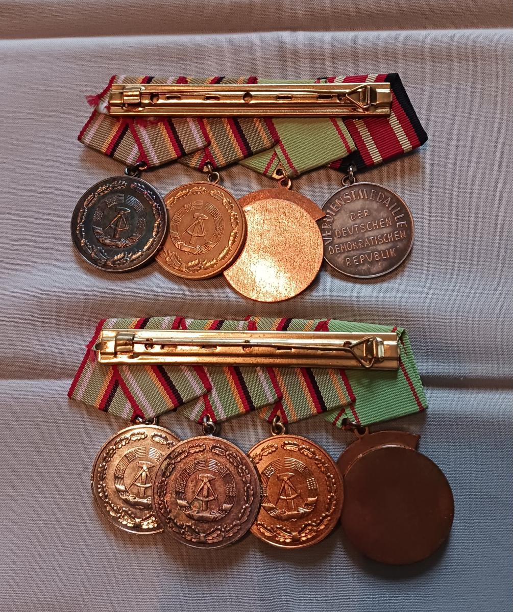 Couple More DDR Medal Bars - Germany: Post 1945: Bundesrepublik & DDR ...