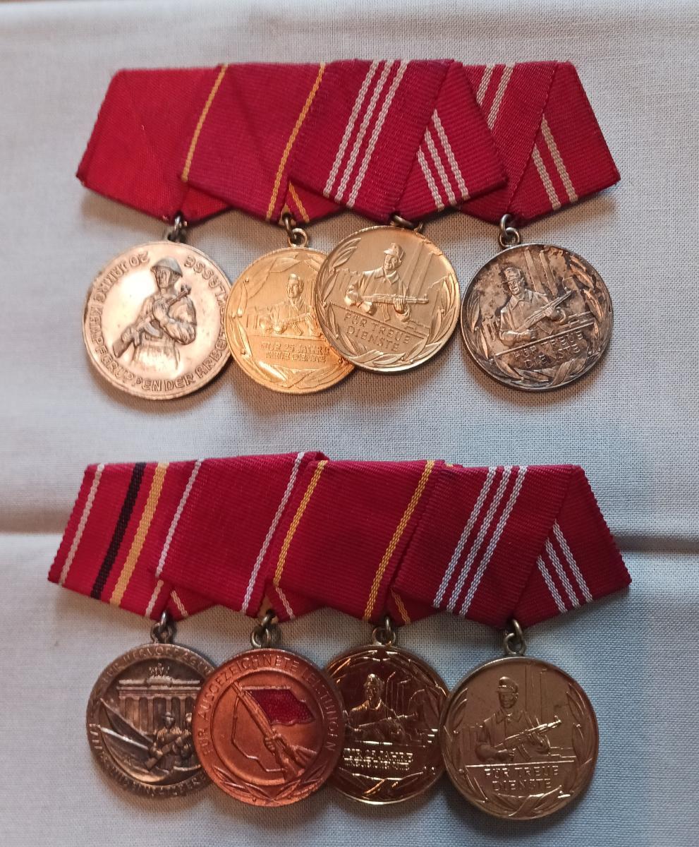 Couple More DDR Medal Bars - Germany: Post 1945: Bundesrepublik & DDR ...
