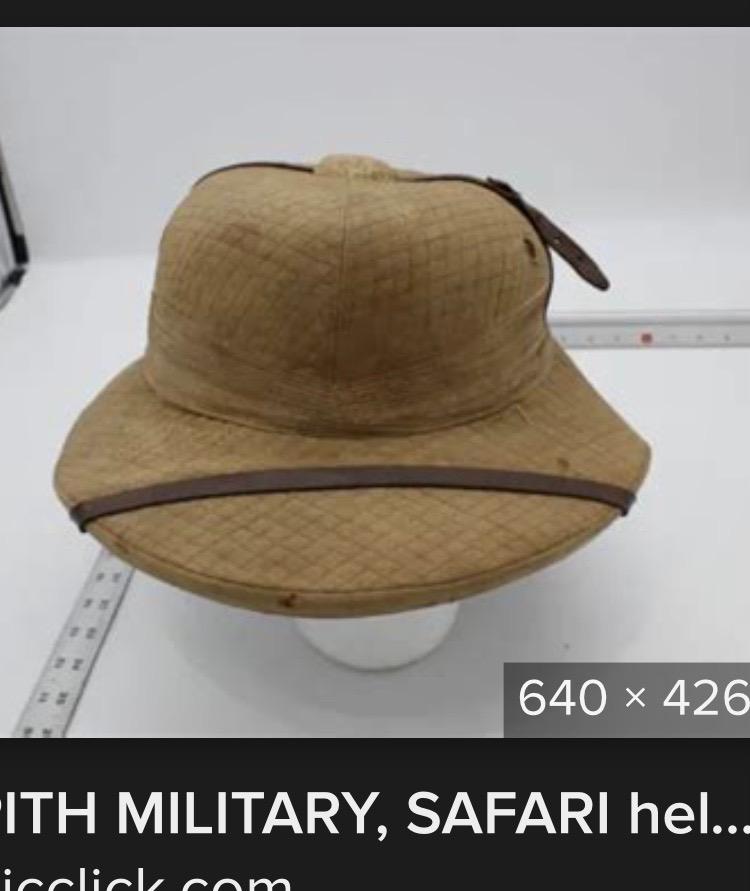 Sola Topi / Pith Helmet North India 1900-1917 - Great Britain ...