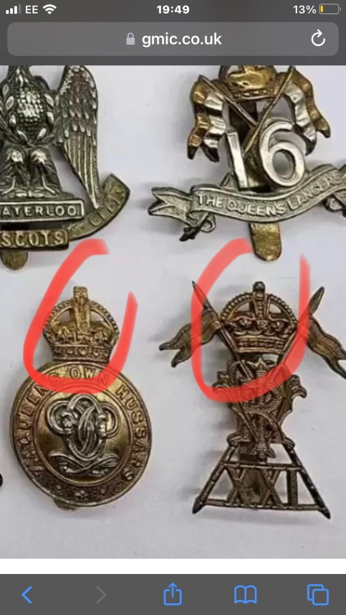 New Badge Collection - Great Britain: Militaria: Badges, Uniforms ...