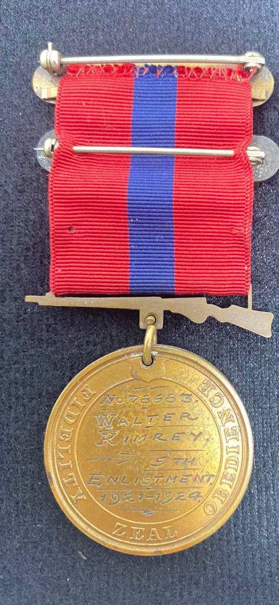 Marine Corps Good Conduct Medal Engraved for 5th Enlistment with 6th ...