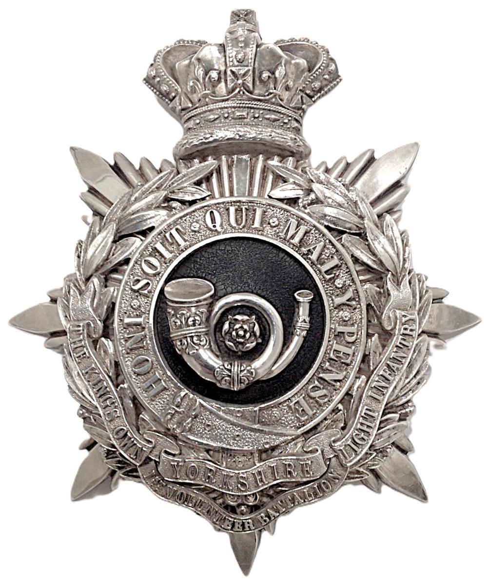 VICTORIAN OFFICER'S HOME SERVICE HELMET PLATES - Great Britain ...