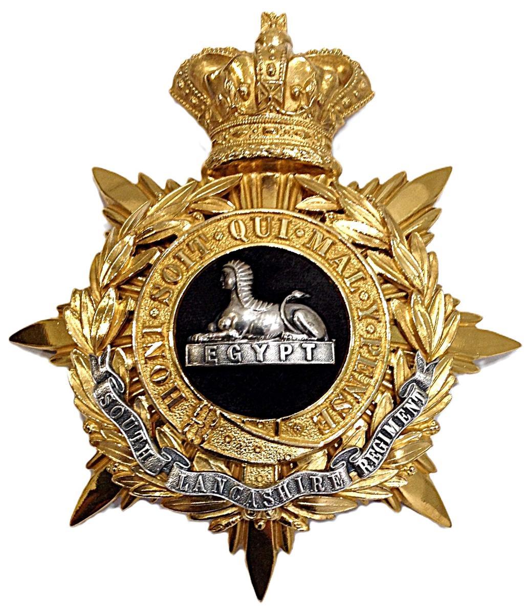 VICTORIAN OFFICER'S HOME SERVICE HELMET PLATES #2 - Great Britain ...