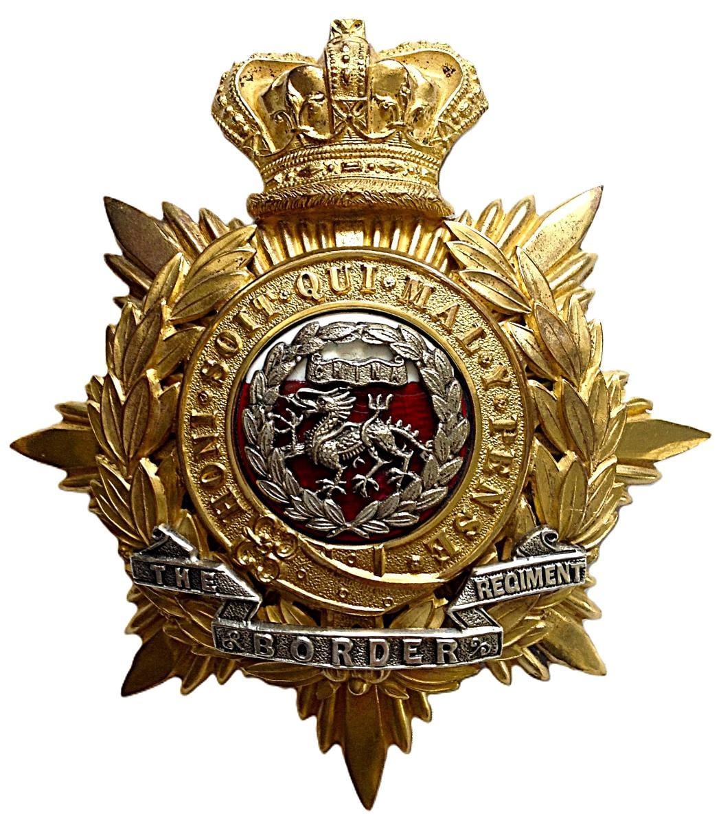 VICTORIAN OFFICER'S HOME SERVICE HELMET PLATES #2 - Great Britain ...