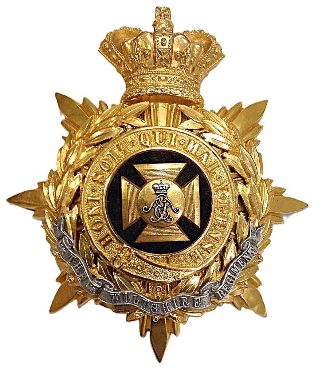 VICTORIAN OFFICER'S HOME SERVICE HELMET PLATES #2 - Great Britain ...