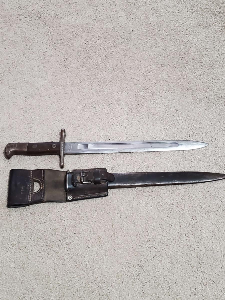 Swiss M1899/11 (or M1889/11?) knife bayonet - Swords & Edged Weapons ...